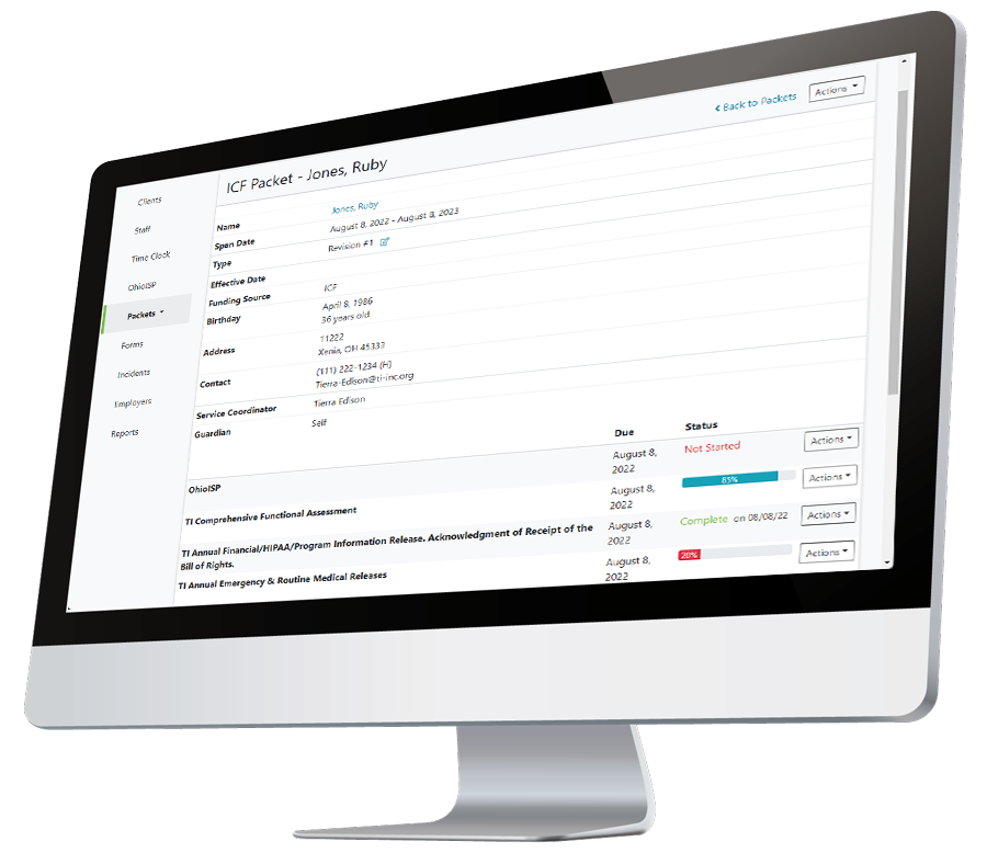 ICF Provider Brittco Software